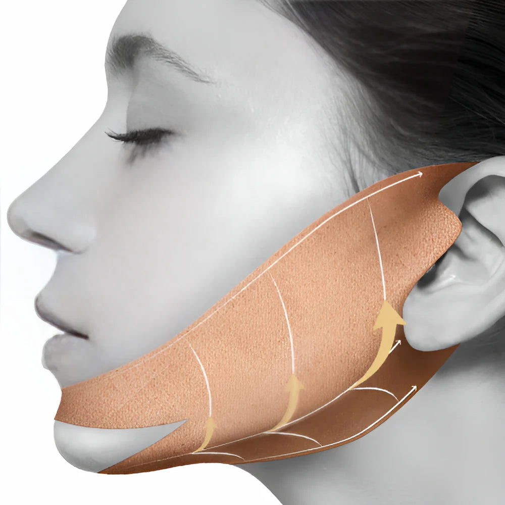 ID.AZ Face Fit Minus Band V2 – Banda lifting facial reutilizable ...